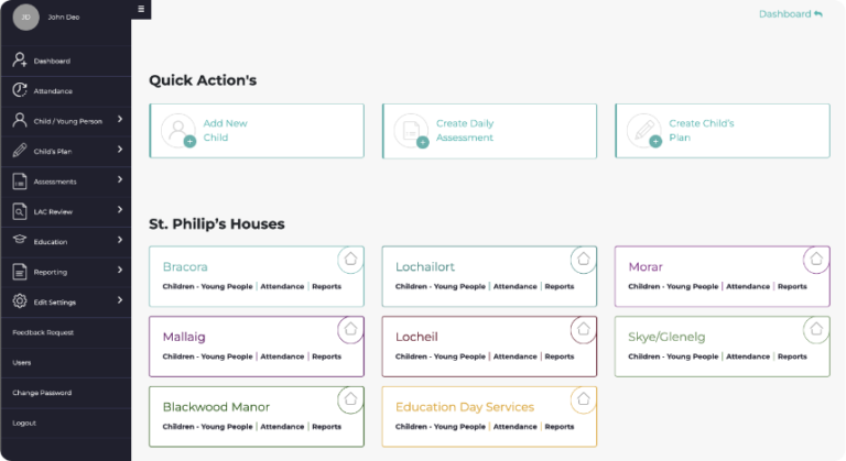 Girfec Connect | Residential Care & Education Reporting